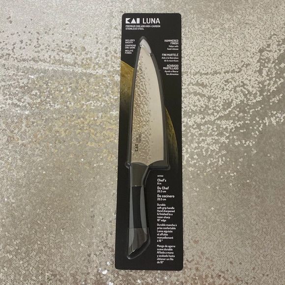 Kai | Kitchen | Kai Luna 8 Chef Knife With Sheath | Poshmark